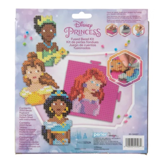 Disney | Toys | Perler Disney Princess Melting Beads Kids Craft | Poshmark